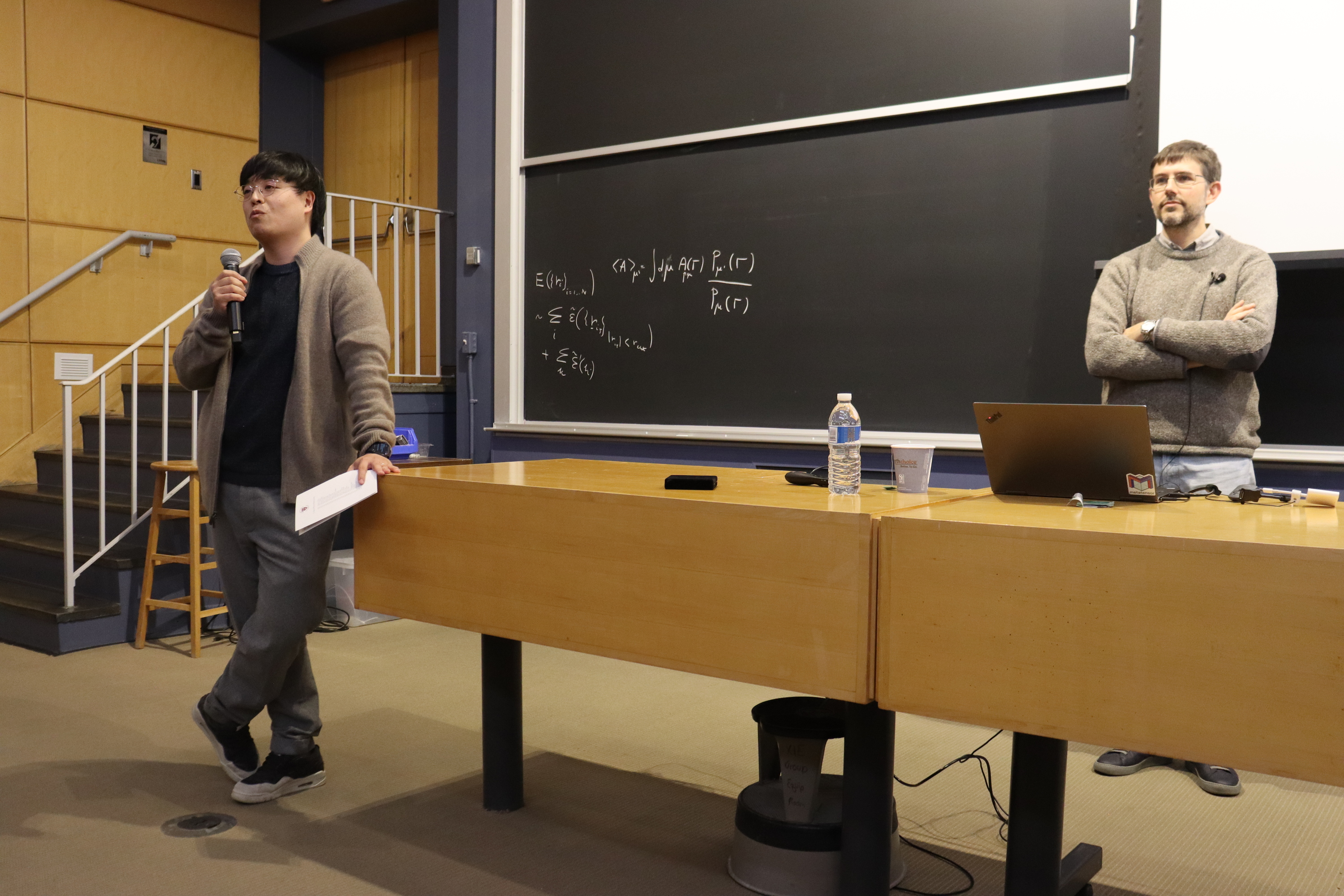 Michele Ceriotti delivers E. Bright Wilson Prize Lecture | Department ...