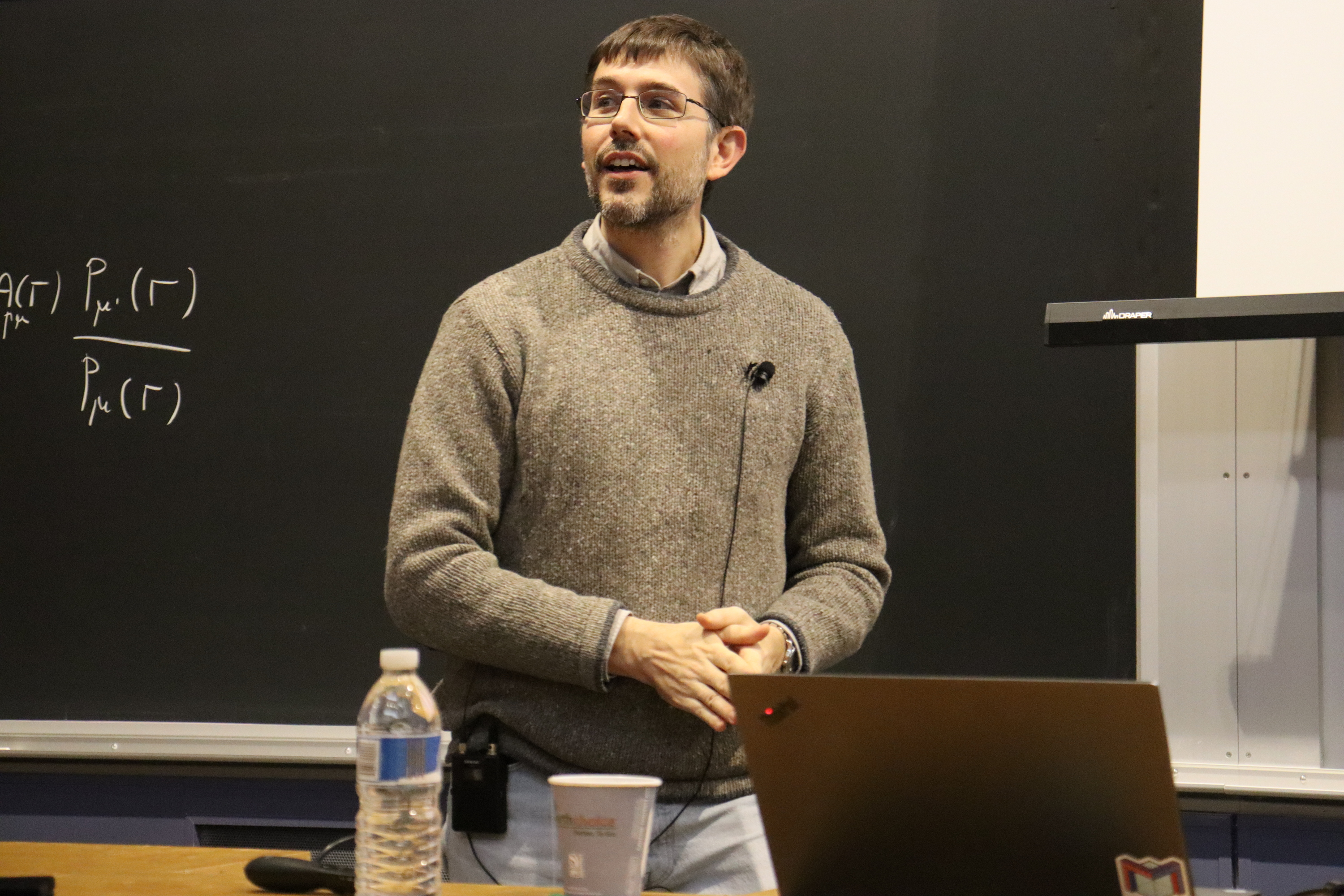Michele Ceriotti delivers E. Bright Wilson Prize Lecture | Department ...
