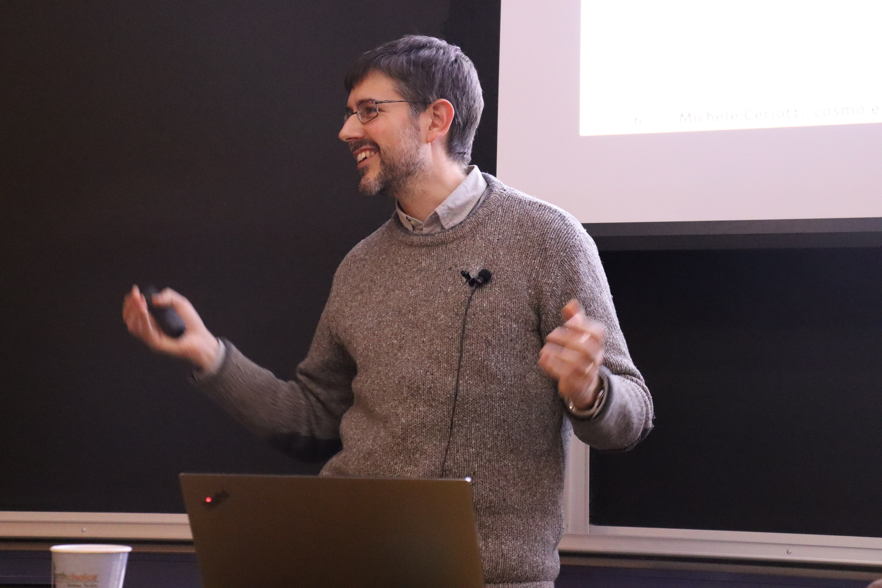 Michele Ceriotti delivers E. Bright Wilson Prize Lecture | Department ...
