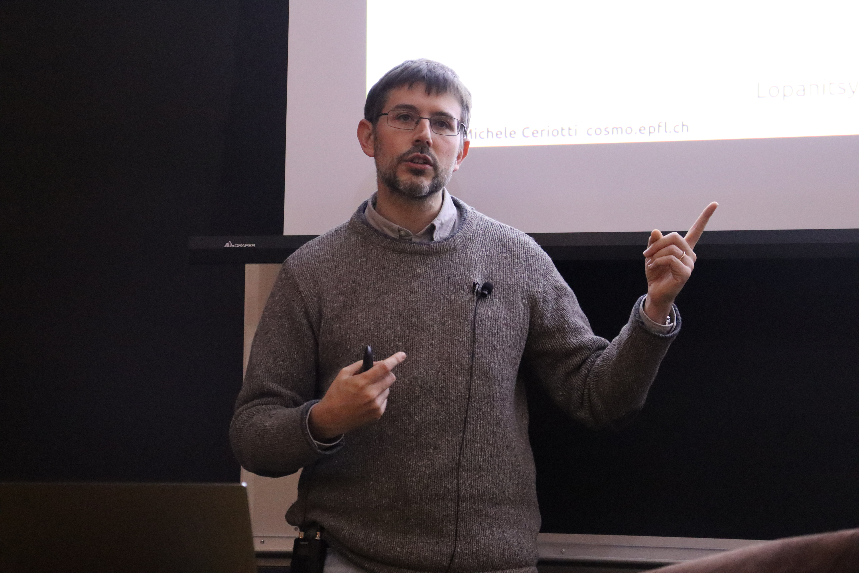 Michele Ceriotti delivers E. Bright Wilson Prize Lecture | Department ...